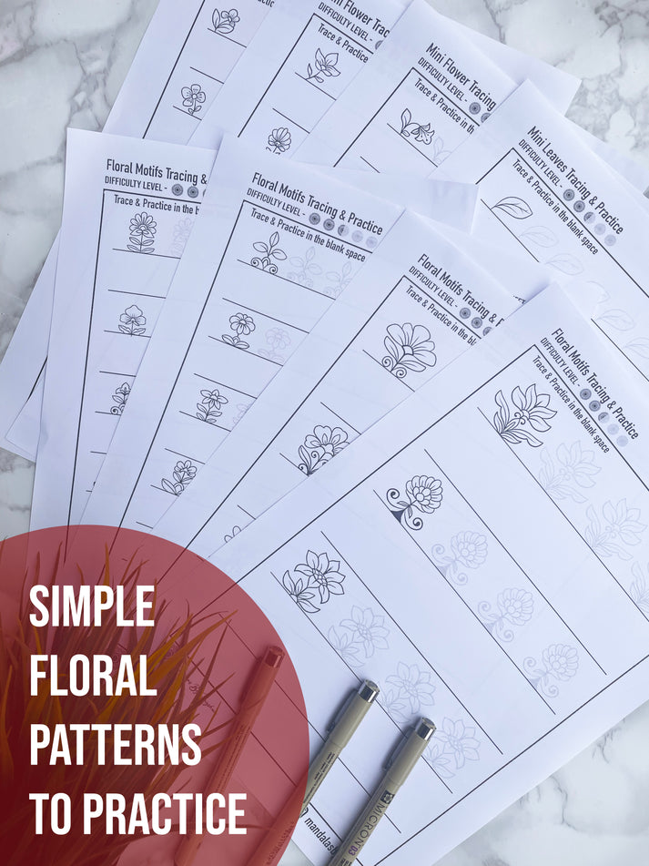 Floral Art - Complete Beginners Guide – Designs By Jayshree