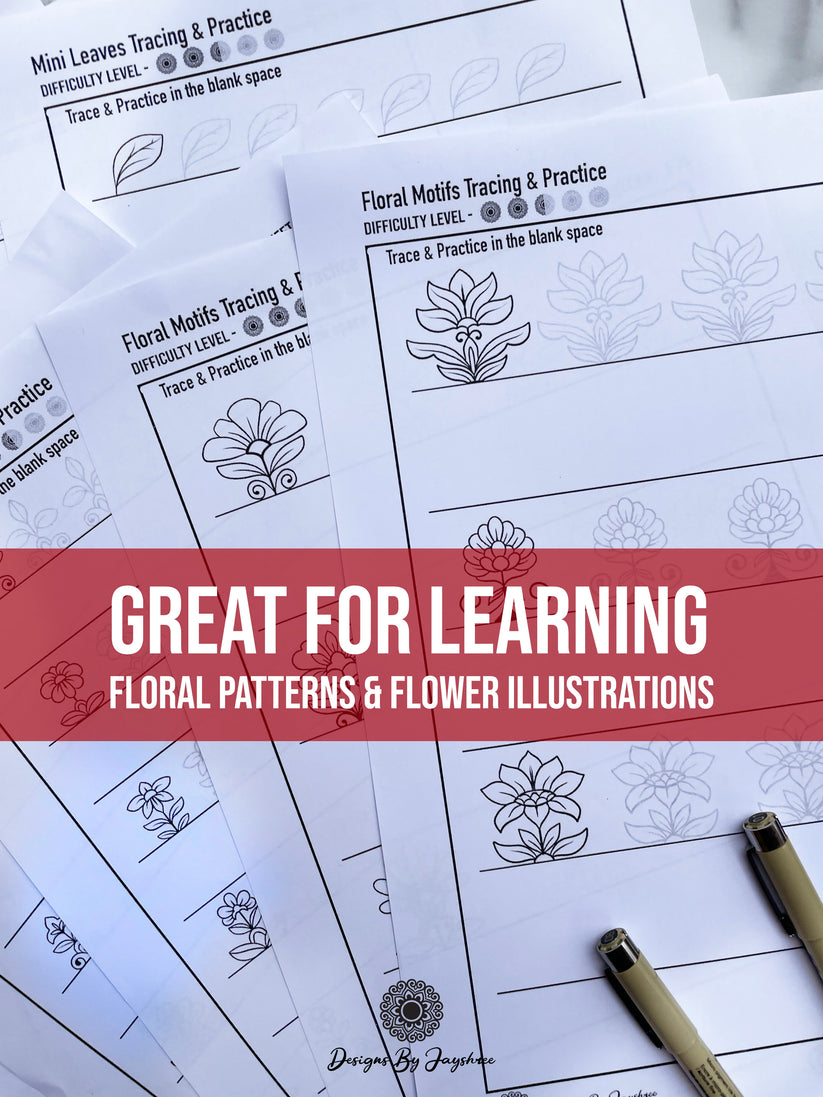 Floral Art - Complete Beginners Guide – Designs By Jayshree